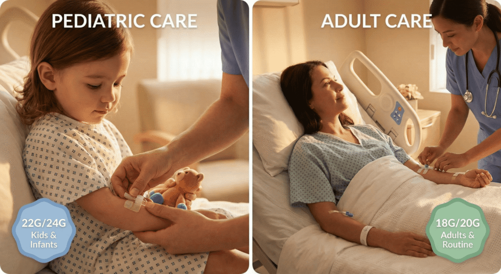 IV Needle Sizes