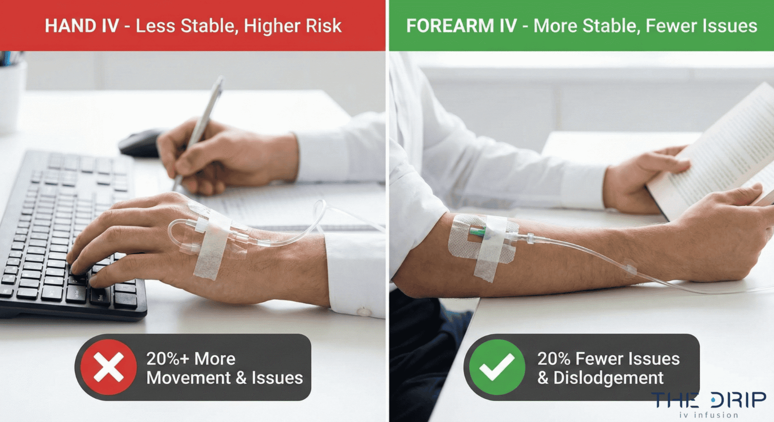Peripheral IV Sites
